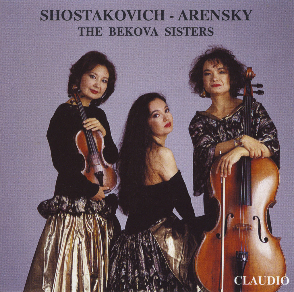 Shostakovich - Arensky - Bekova Sisters - CR4013 - Claudio Records