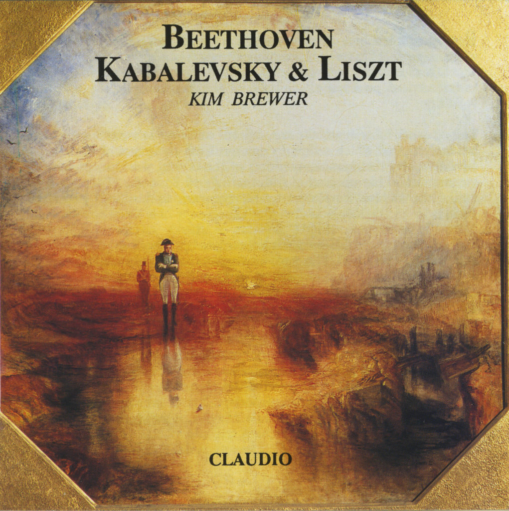 Beethoven - Kabalvesky & Liszt - Kim Brewer - CR4426 - Claudio Records